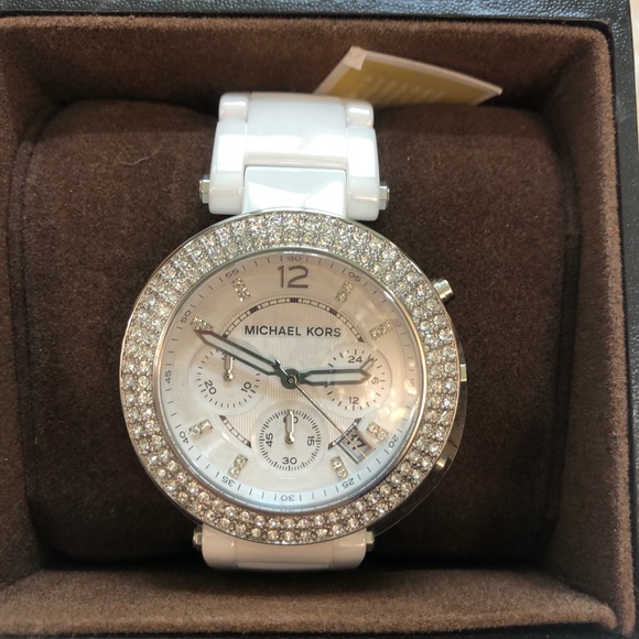 Michael Kors | Accessories | Michael Kors Ceramic Watch | Poshmark